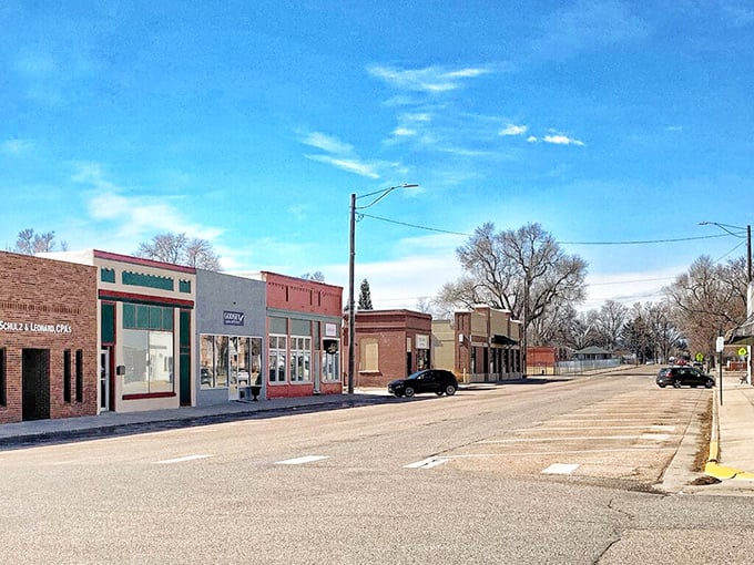 Eaton's historic buildings stand proud against Colorado's blue skies. Proof that good architecture doesn't have to come with a hefty price tag.