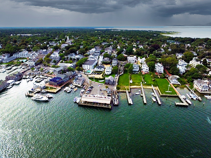 Edgartown: The Connecticut River curves through golden farmland like a painter's brushstroke. Mother Nature showing off her landscape skills.