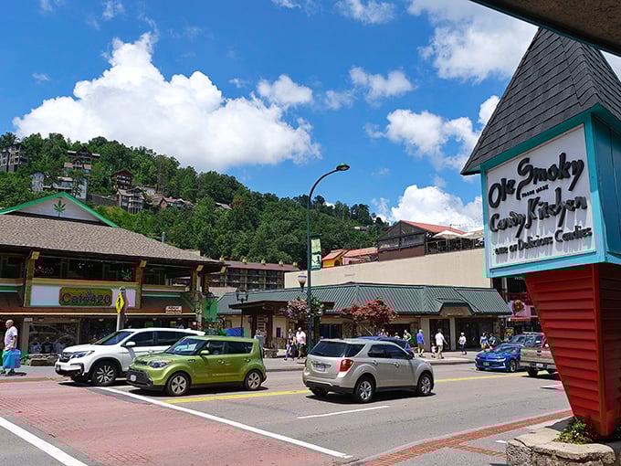 Gatlinburg's mountain-hugged streets offer a perfect blend of natural splendor and touristy fun that somehow works magically together.