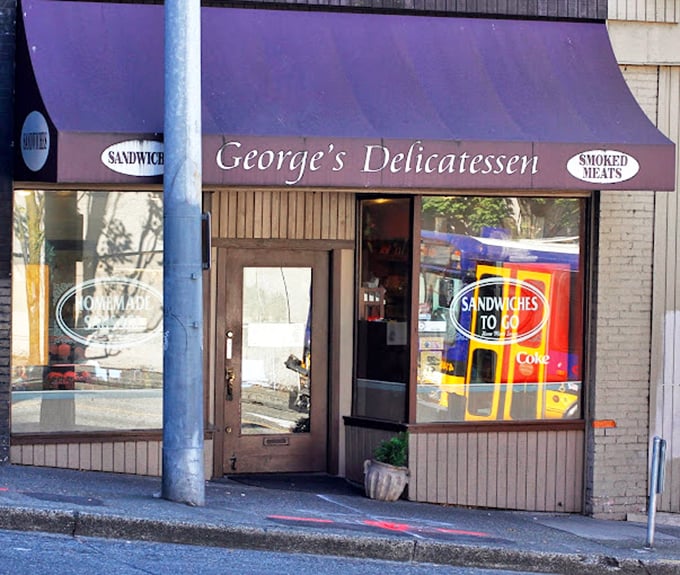 George's purple awning signals you've found Seattle's Polish sandwich headquarters &ndash; where Old World meets Pacific Northwest.