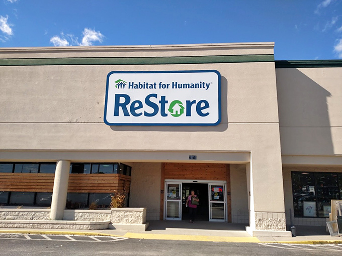 ReStore: Where your home improvement dreams and bank account can finally live in harmony. One person's renovation leftovers become your jackpot.