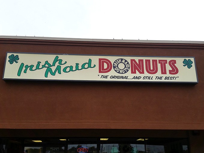 Irish Maid's vintage signage proudly declares "The Original...And Still The Best!" A bold claim backed by decades of delicious evidence.