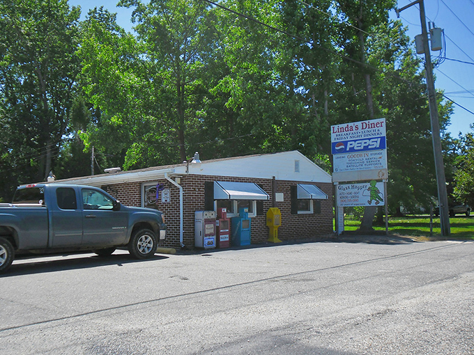 Linda's Diner might be the definition of "hidden gem." This unassuming brick building houses burger wizardry that locals have kept secret for too long.