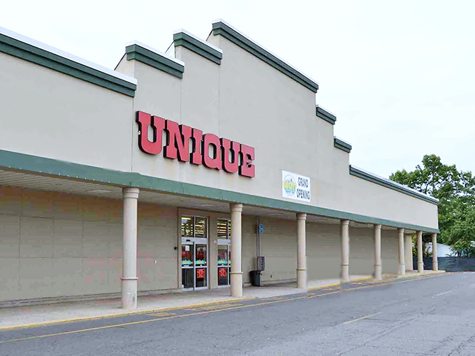 MyUnique in Union stands tall and proud - a cathedral of second-hand salvation where fashion gets its second chance at glory.