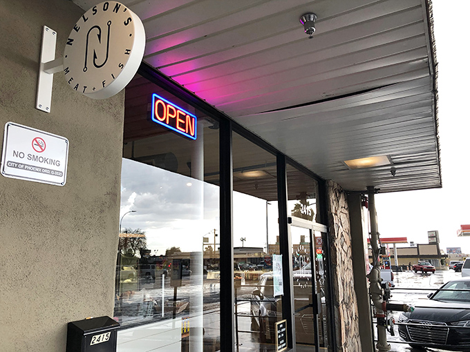 Nelson's understated entrance might not scream "seafood paradise," but that's exactly what makes this hidden gem so special.