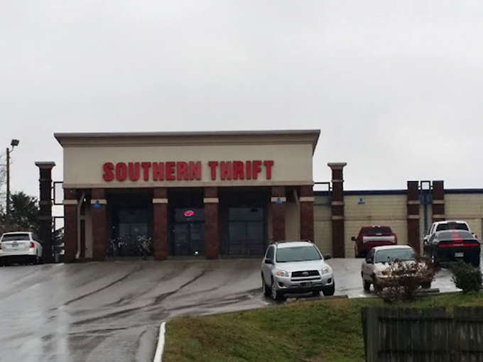 Southern Thrift's unassuming storefront hides a universe of possibilities&mdash;like finding a Rolex in your cereal box, but more likely.