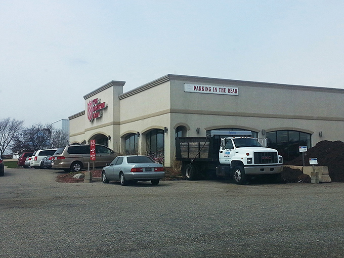 The Salvation Army's clean storefront might look unassuming, but inside it's the Fort Knox of secondhand treasures.