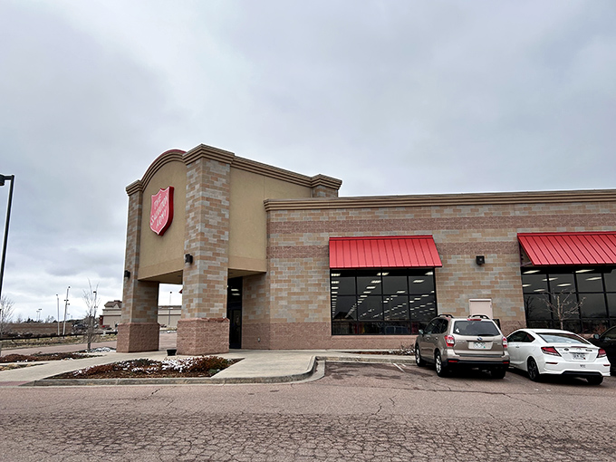 The Salvation Army's upscale fa&ccedil;ade might fool you &ndash; it's a thrift store disguised as a boutique department store!