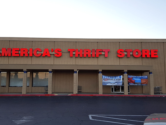 The beige exterior hides a wonderland of treasures that will have you texting friends: "You won't believe what I found!"