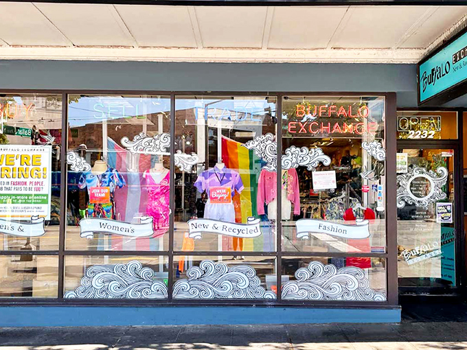 At Buffalo Exchange, fashion gets its second act on stage&mdash;complete with brilliant supporting roles from vintage denim and designer surprises.