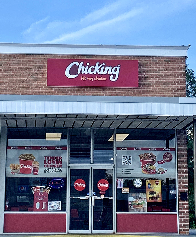 Don't let the simple red sign fool you – Chicking serves up flavor combinations that are anything but ordinary.