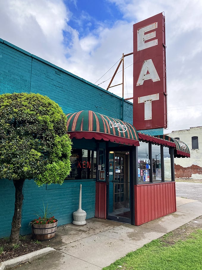 That bold "EAT" sign at Clanton's isn't just a suggestion &ndash; it's the best advice you'll get all day.