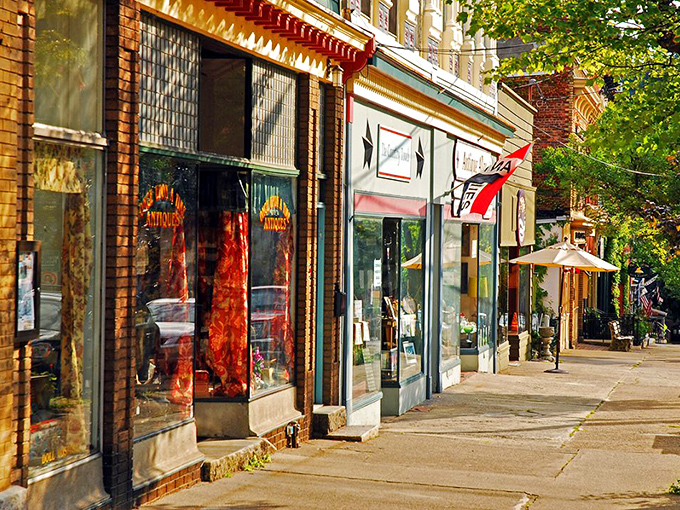 Cold Spring's riverside buildings offer mountain views and reasonably-priced living that feel like a Norman Rockwell painting come to life.