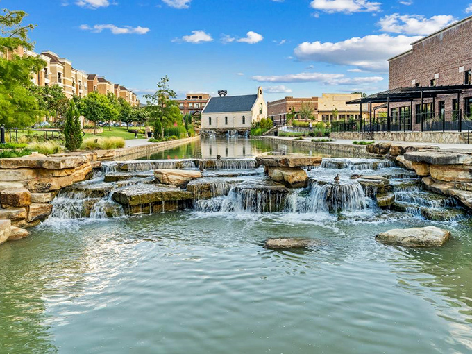 Flower Mound's blend of historic architecture and open spaces creates that rare community where rushing seems like bad manners.