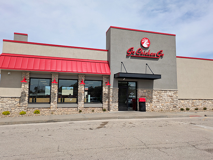 This unassuming chicken palace might look simple, but what happens inside those stone-accented walls is nothing short of culinary magic.