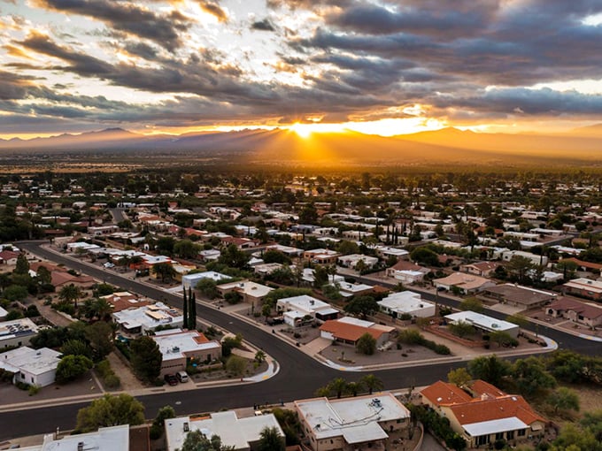 Green Valley's main drag showcases the practical side of paradise&mdash;where everyday errands don't require a second mortgage.