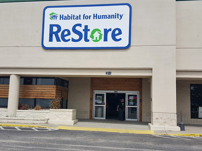 The entrance says "retail store," but the experience says "treasure hunt with purpose." ReStore transforms donations into housing opportunities.