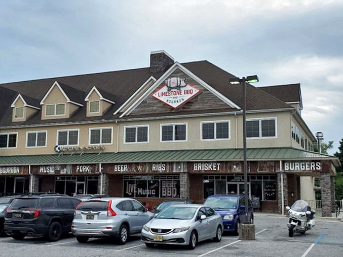 Limestone BBQ and Bourbon (Wilmington): That rustic wood exterior isn't just decoration&mdash;it's foreshadowing the smoky treasures waiting inside. Bourbon and barbecue: a marriage made in heaven.