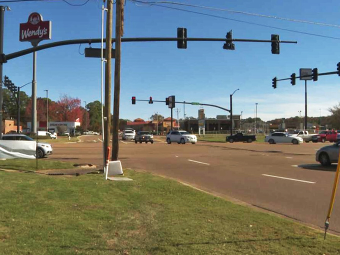 Modern convenience meets small-town sensibility in Pearl. Those traffic lights rarely stay red for long! 