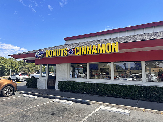 The red awning might not scream "destination dining," but locals know this unassuming spot houses Sacramento's most perfectly executed cinnamon rolls.