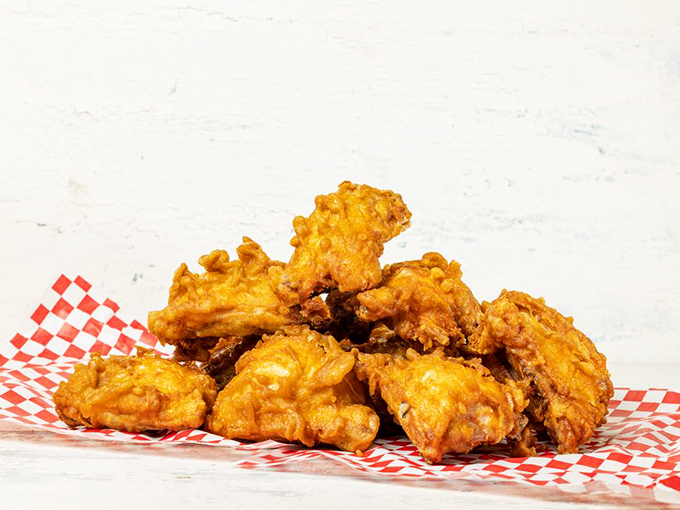 Golden-brown thighs with a crust so perfect it practically auditions for its own cooking show. Resistance is futile.