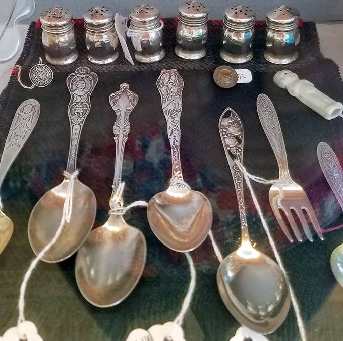 These silver spoons have stirred countless cups of tea and tales. Each intricate pattern tells a story your grandmother would appreciate.