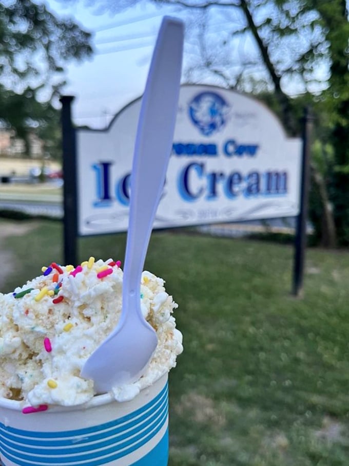 Birthday cake that requires no candles or wishes. Just pure happiness with colorful sprinkles that somehow make adults as giddy as seven-year-olds.