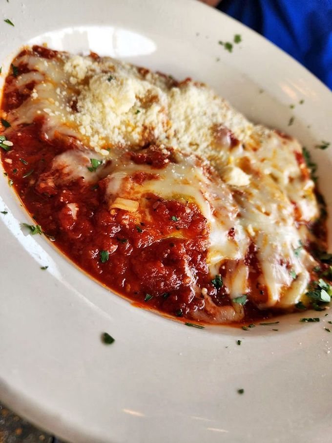 This isn't just lasagna&mdash;it's an architectural marvel of pasta, cheese, and sauce that would make any nonna weep with pride.