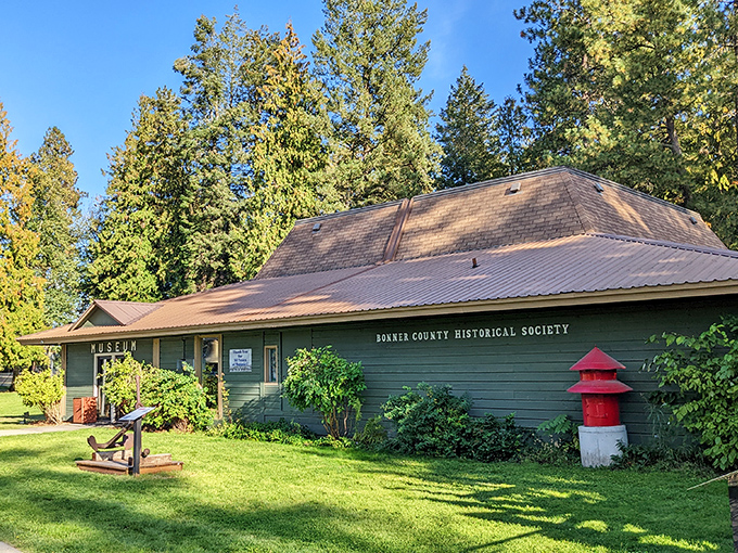 The Bonner County Historical Museum looks unassuming, but inside lies the fascinating story of how this corner of Idaho became a paradise.
