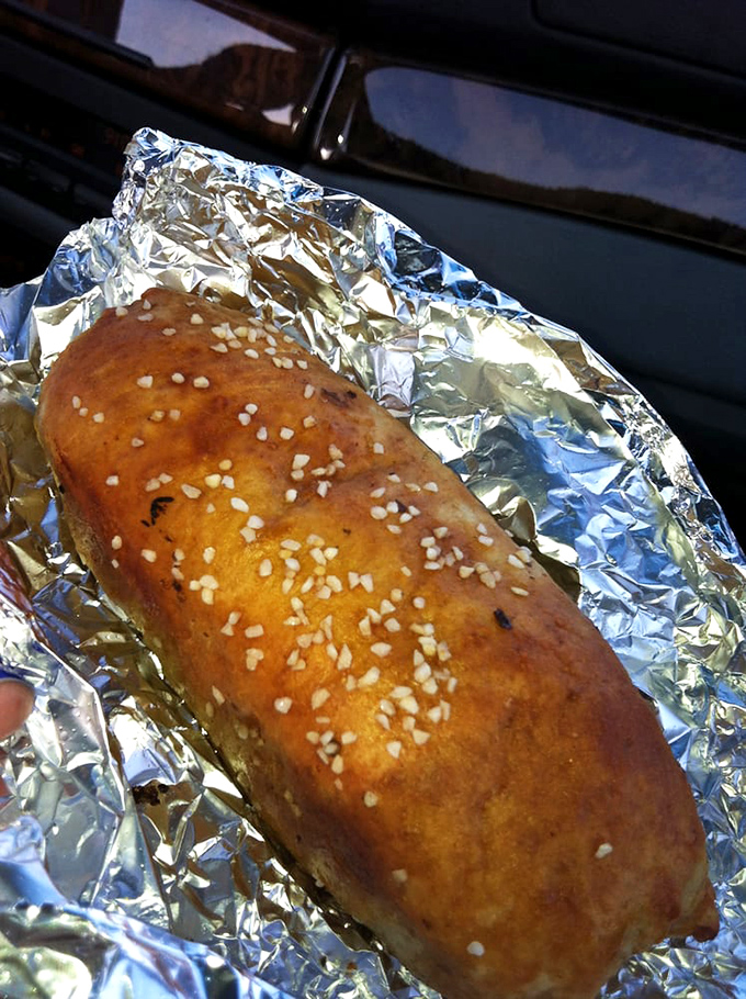 Breakfast becomes an event when your pretzel dog gets wrapped in that magical dough. Car dining never looked so tempting.