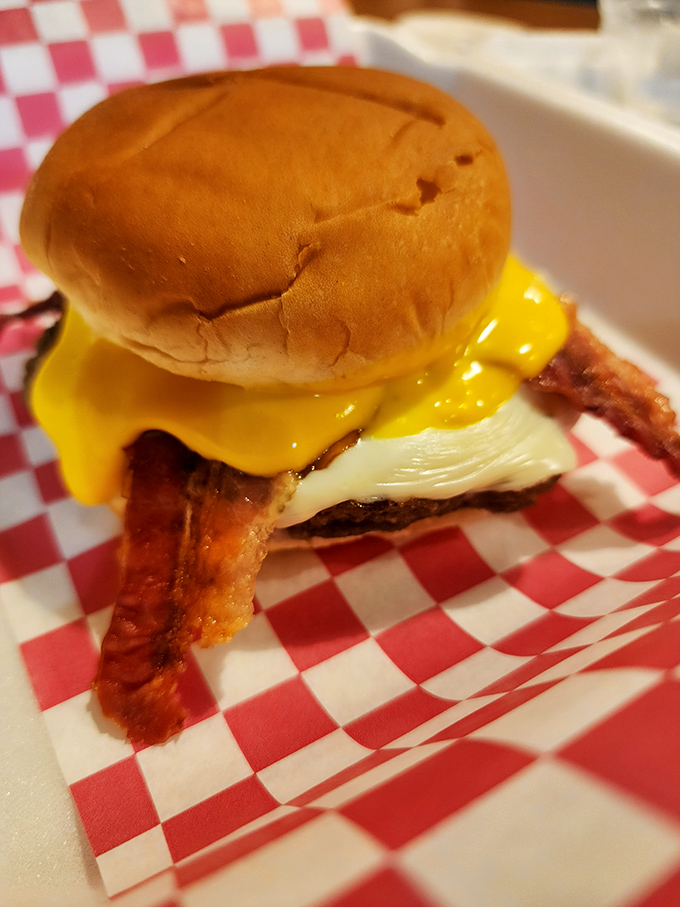 Breakfast perfection doesn't need to be complicated. This sandwich&mdash;with that melty cheese cascade and crispy bacon&mdash;is morning poetry on a bun.