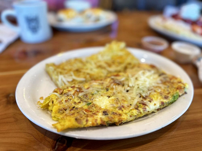An omelet so perfectly executed it makes you wonder if eggs have been holding out on you all these years.