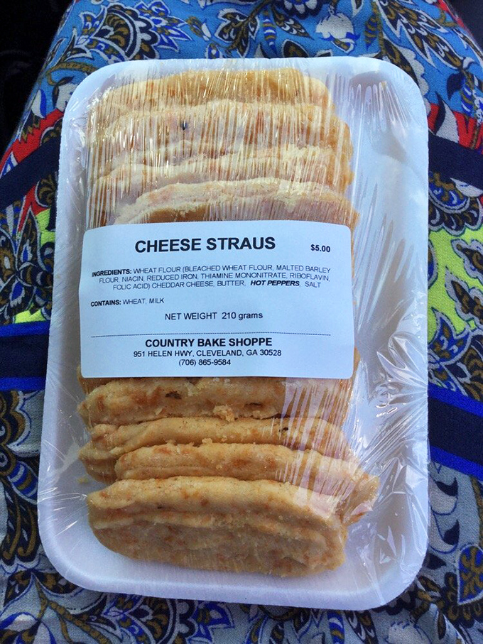 Cheese straus&mdash;the South's sophisticated answer to Cheetos. Flaky, sharp, with just enough kick to remind you they mean business.