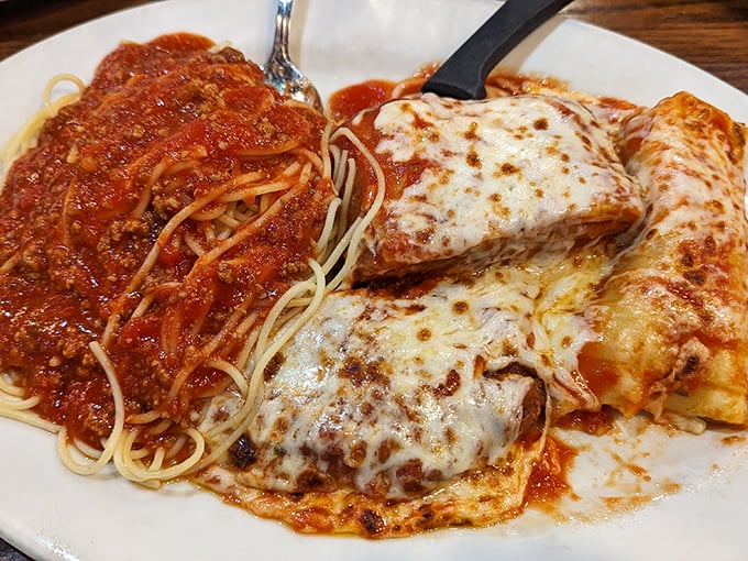 When spaghetti meets chicken parmesan, it's not just dinner&mdash;it's a romance novel where the sauce is always the hero.