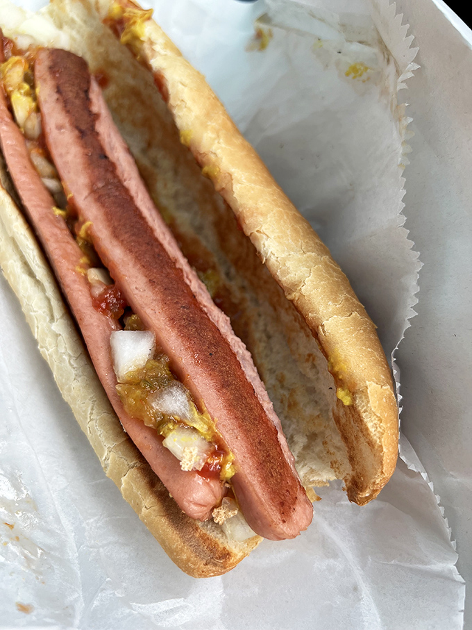 This isn't just a hot dog&mdash;it's a masterpiece of balance and texture that makes you question why you'd ever eat anything else.