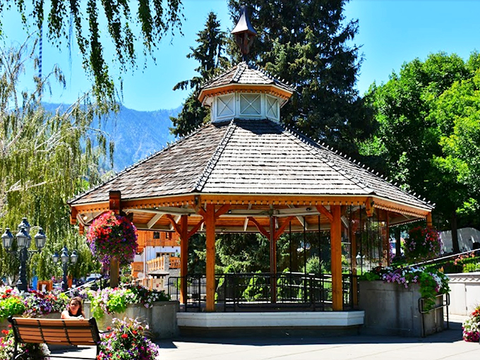 The town gazebo isn't just pretty&mdash;it's where impromptu accordion concerts break out and where tourists pretend they know the words to German folk songs.