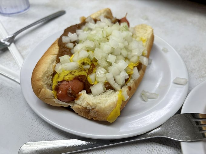 Behold the Detroit Coney in all its glory &ndash; a symphony of snap, spice, and simplicity that makes you wonder why anyone bothers with fancy food.