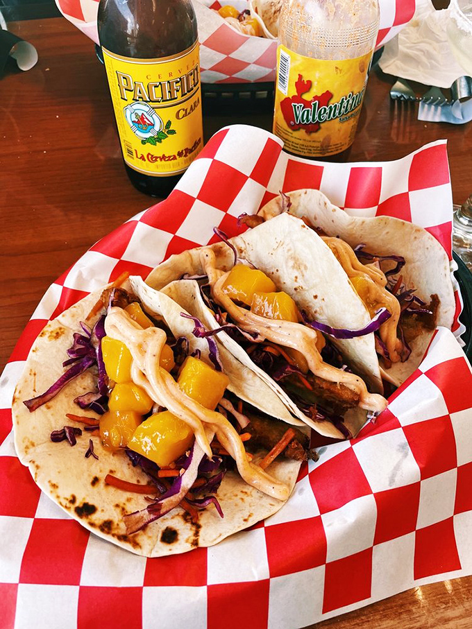 These aren't just fish tacos&mdash;they're vacation memories wrapped in tortillas. The mango salsa adds tropical sunshine to every bite.