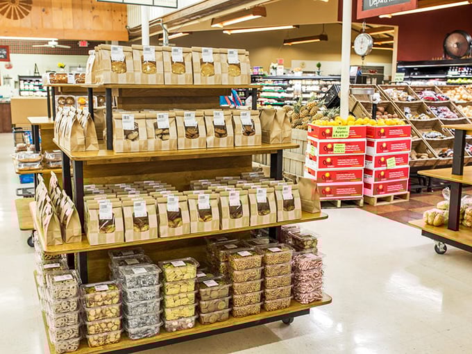 Not your average grocery aisle&mdash;these paper-bagged treasures contain baking mixes that could make your grandmother nervously check her secret recipe cards.