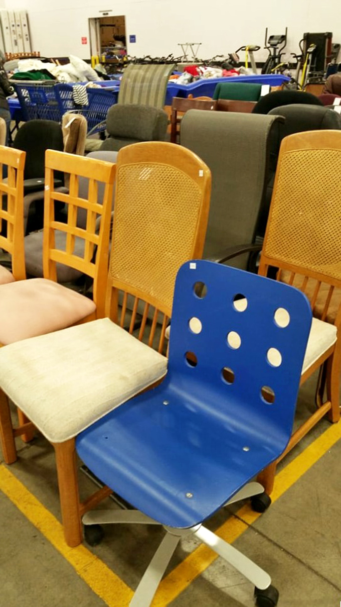 Furniture section: where mid-century meets mission style, and every chair tells a story. Your next conversation piece is waiting.