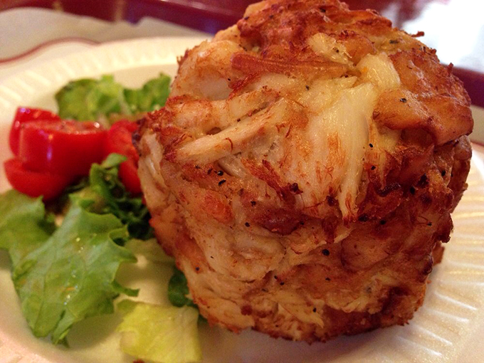 Behold the holy grail of Maryland cuisine: a golden-brown dome of jumbo lump crab meat that's more treasure than food.
