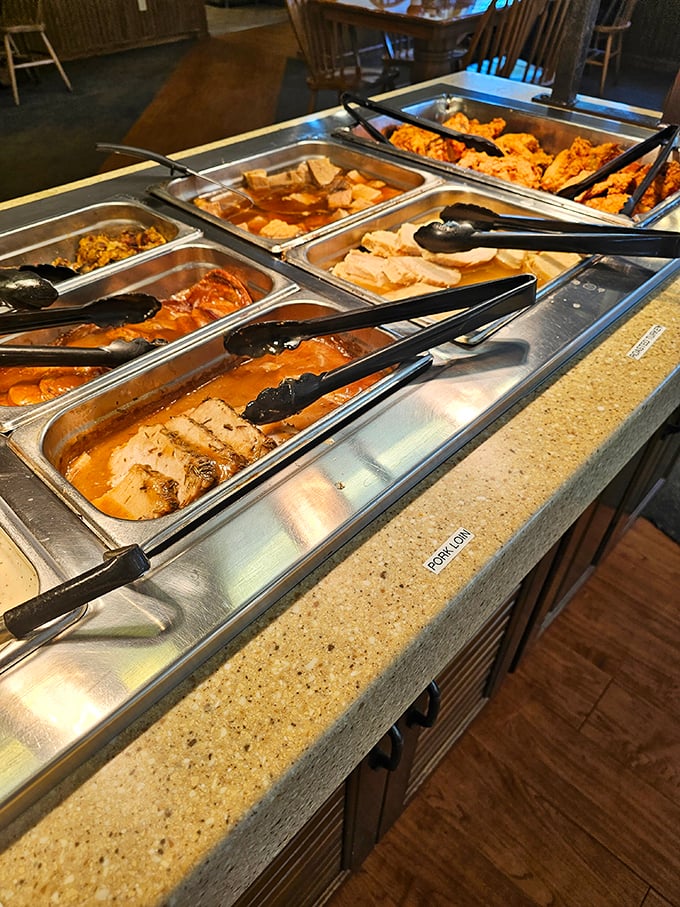 Protein paradise awaits! Steam rises from perfectly tender meats, each offering a different pathway to comfort food bliss—your only job is deciding which journey to take first.