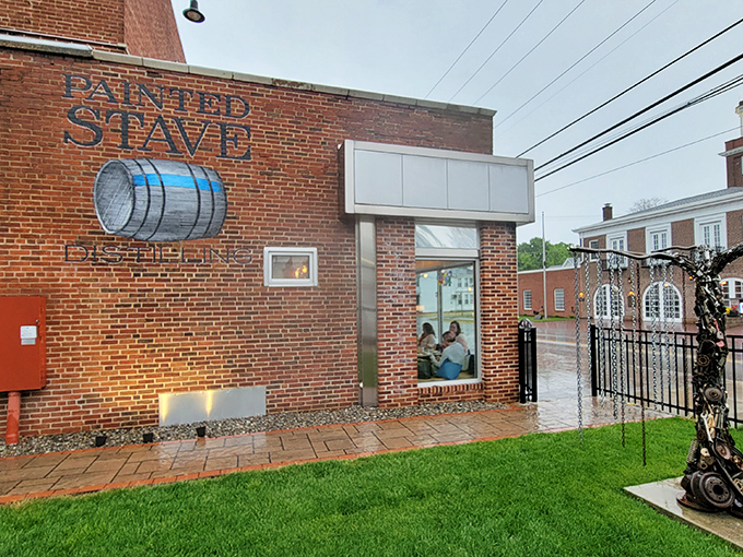 Painted Stave Distilling brings craft spirits to a historic building. It's where your grandfather's drinking habits meet your hipster nephew's sensibilities.