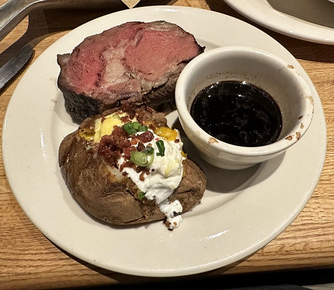 This prime rib doesn't just melt in your mouth&mdash;it practically files your taxes and walks your dog while you're busy having a religious experience with beef.