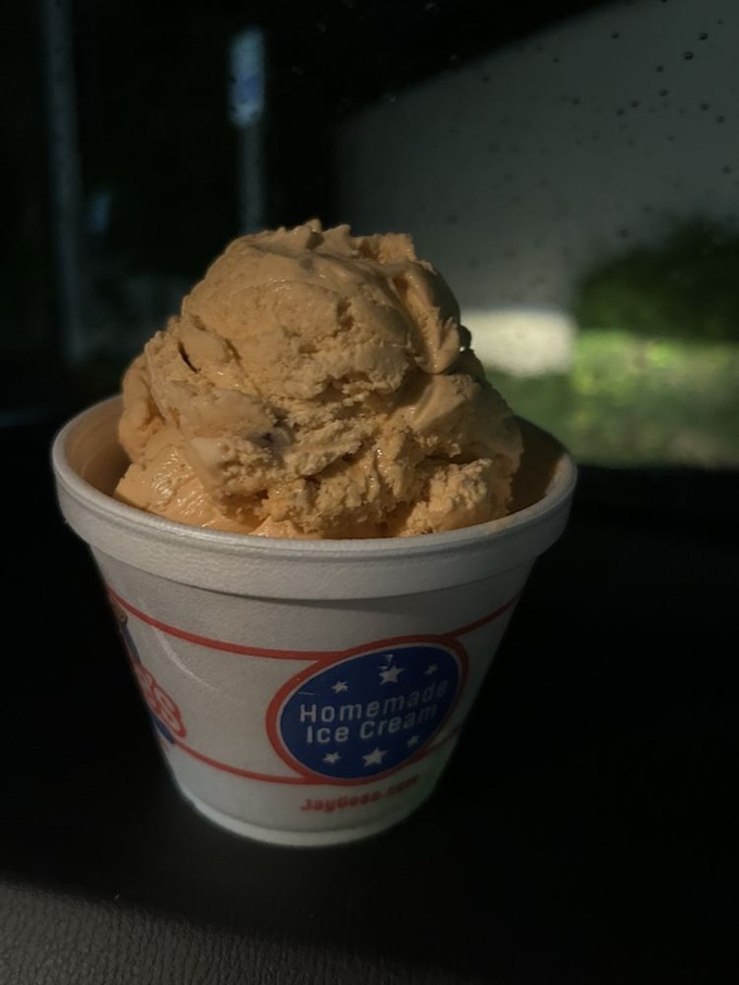 Pumpkin perfection in a cup. This isn't just ice cream; it's autumn in New England captured in a form that doesn't require you to rake leaves afterward.