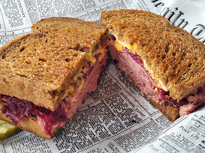 That, my friends, is what sandwich dreams are made of&mdash;a perfect Reuben with corned beef stacked higher than Michigan's winter snowdrifts