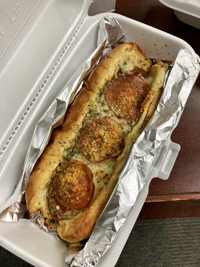 The Donatello Dog isn't hiding in the sewers&mdash;it's boldly combining pepperoni, cheese, and pizza sauce for a hot dog that's truly turtle-power worthy.