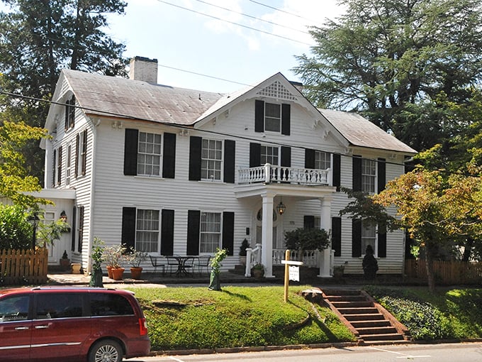The Inn at Teardrops offers that quintessential southern charm that makes you want to sip sweet tea on the porch and gossip about neighbors you don't have.