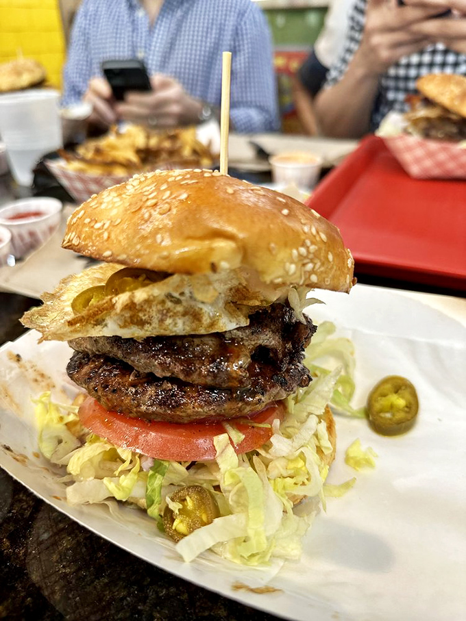 Behold The Volcano: where beef, jalape&ntilde;os, and pepper jack create an eruption of flavor that would make Mount Vesuvius jealous.