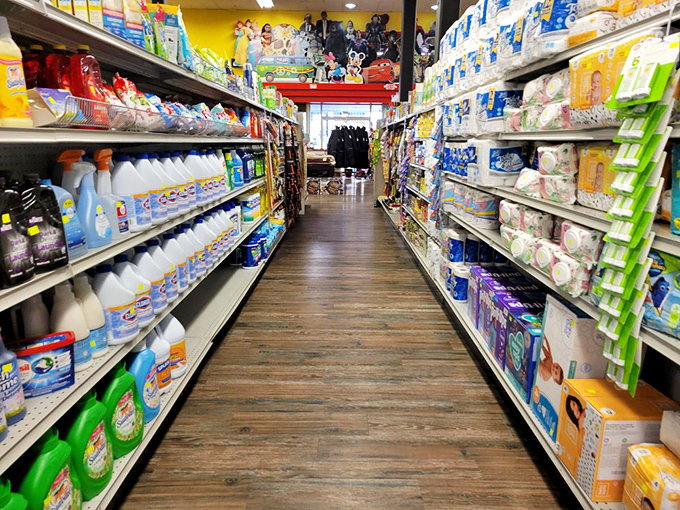 Cleaning products galore! Because nothing says "adulting victory" quite like finding your favorite brands at prices that don't make you wince.